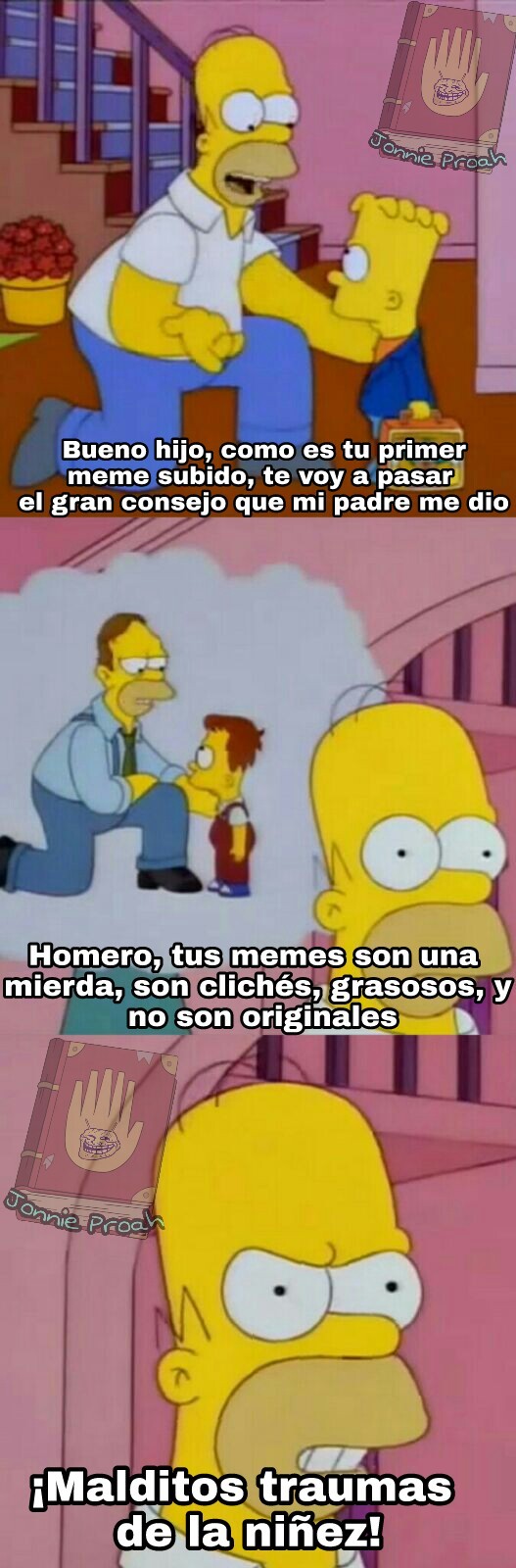 ¡Malditos traumas de la niñez! - Meme subido por JonnieProah :) Memedroid