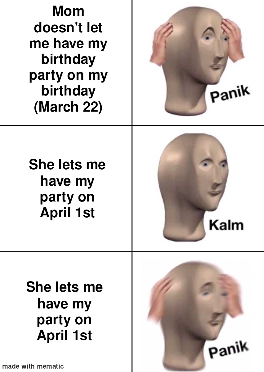 Birthday party meme - Meme by Illrandom :) Memedroid