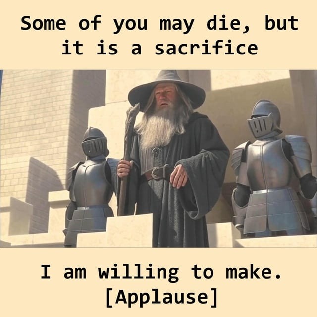 The best Sacrifice memes :) Memedroid