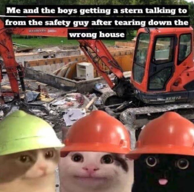 At least we followed safety regulations this time - Meme by ...