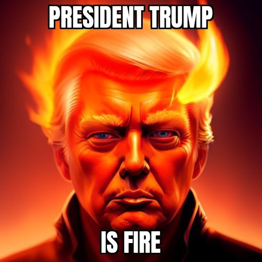 Trump is on fire - Meme by Sonic_McGriddle :) Memedroid