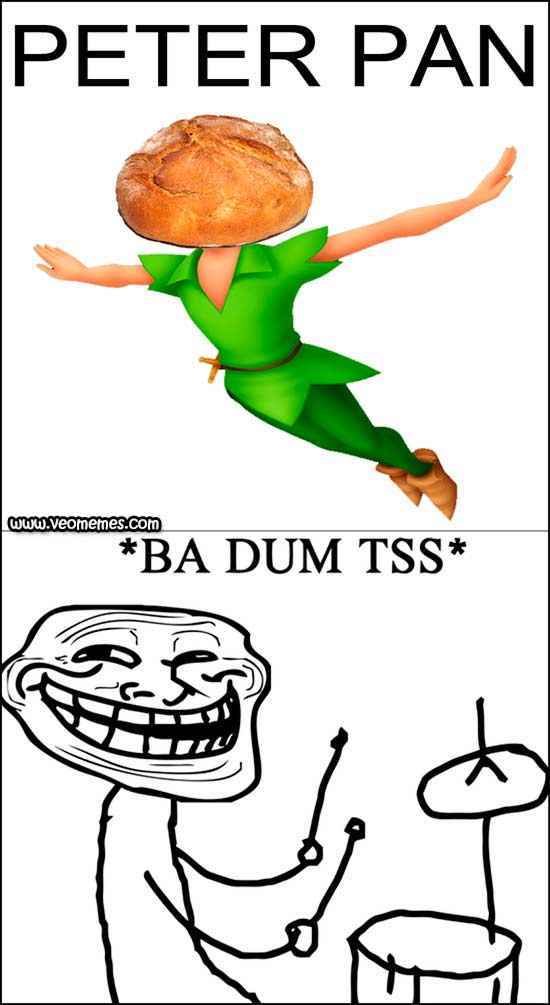 Peter pan descripción gráfica - Meme subido por mastodonxt :) Memedroid