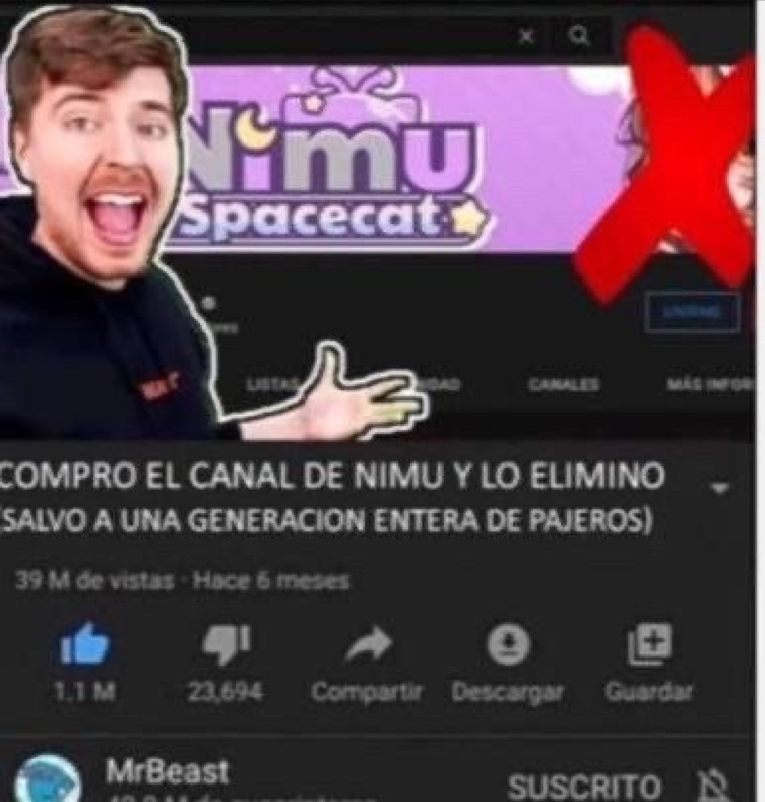 Top memes de Mrbeast en español :) Memedroid