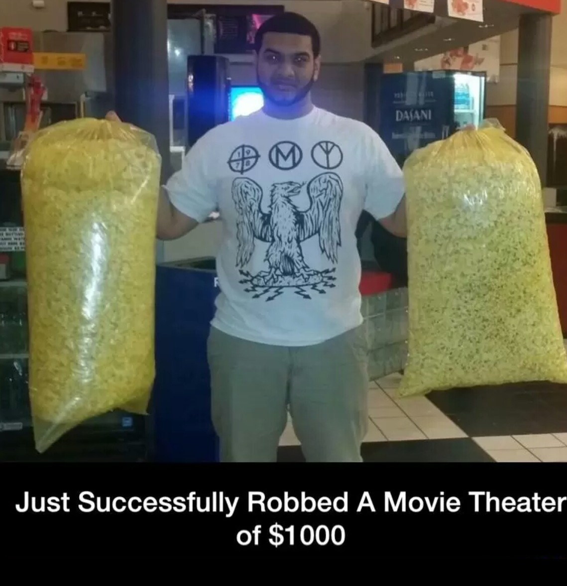 Add soda and you rob 1 million - Meme by boahancock :) Memedroid