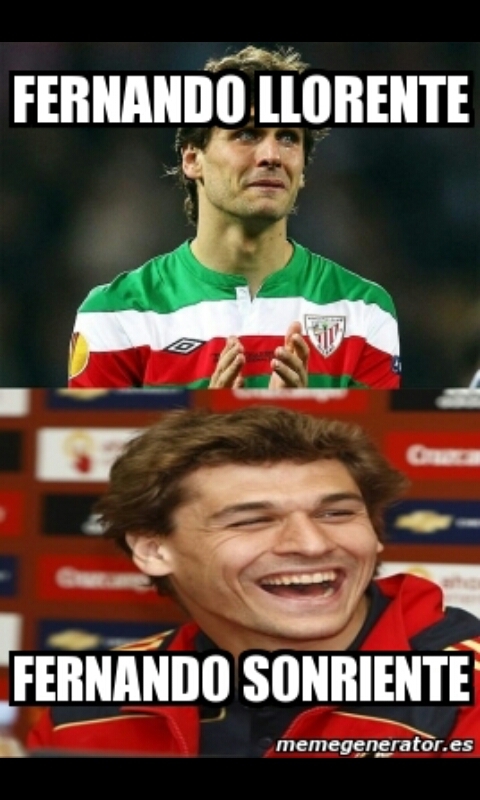 Llorente - Meme subido por DPL :) Memedroid