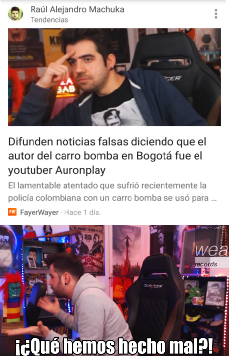 Meme de noticias >:( - Meme subido por TheAnonymous124 :) Memedroid