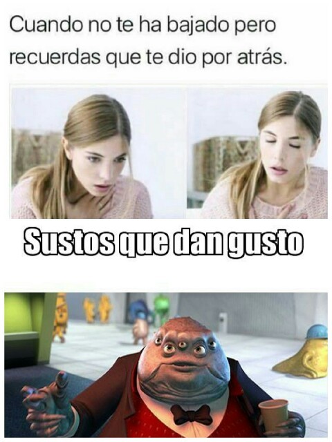 Sustos que dan gusto - Meme subido por TangelitO :) Memedroid