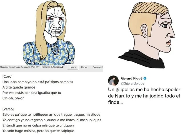 Momento gigachad de piqué - Meme by gotrunksZ :) Memedroid