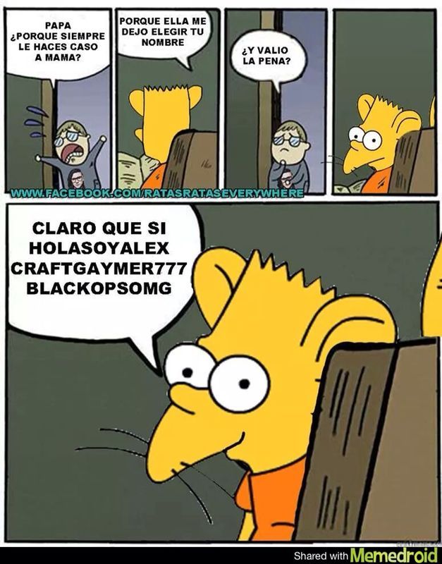 rata!!!" - Meme subido por nicolasbamardonescor :) Memedroid