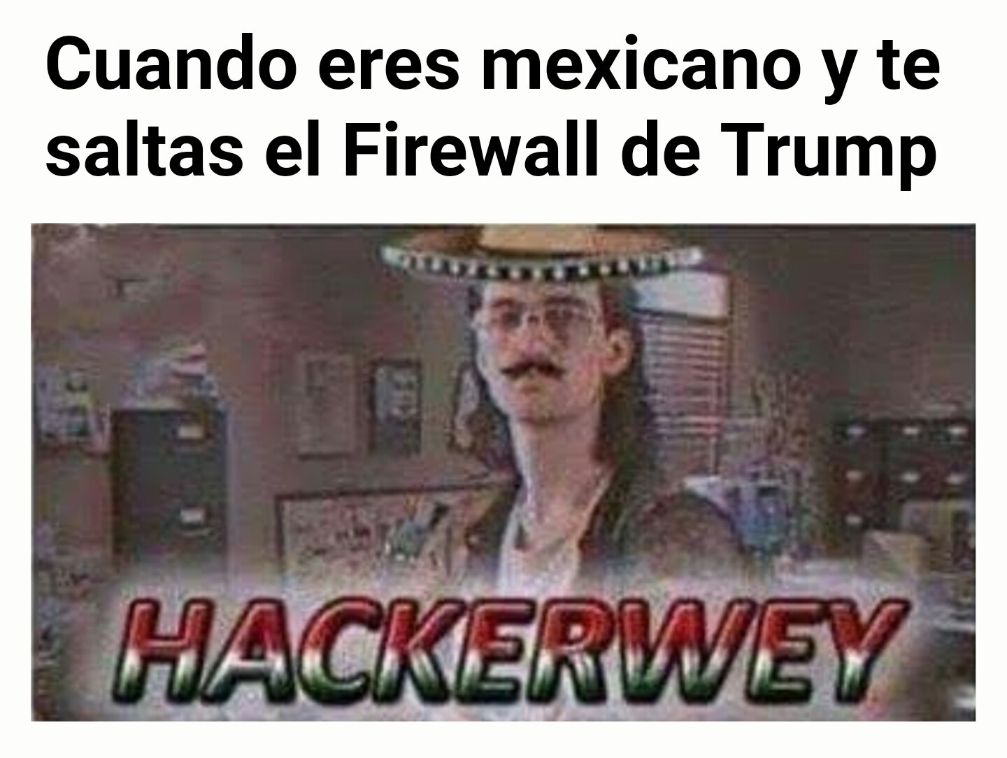 Para que se sepa un Firewall es un muro entre Internet y un sistema ...