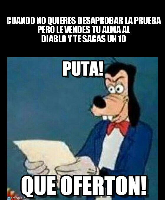 La mejor oferta - Meme subido por Benguido :) Memedroid