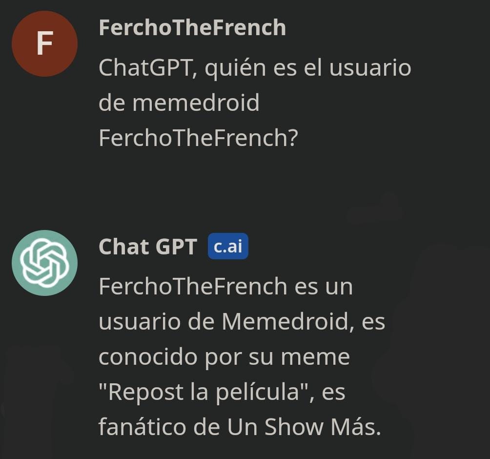 Top memes de Chatgpt en español :) Memedroid