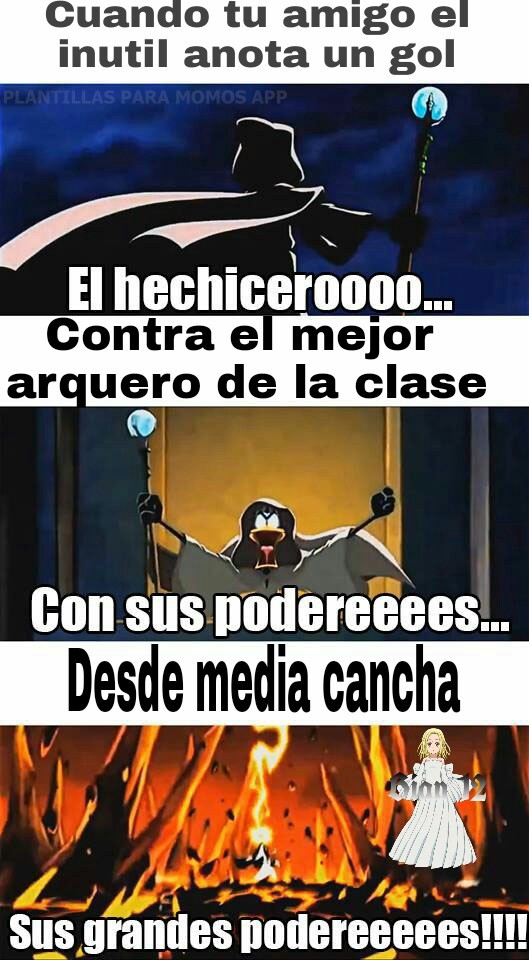 Realmente no me gusta jugar futbol pero vl a mi amigo anotar un gol asi ...