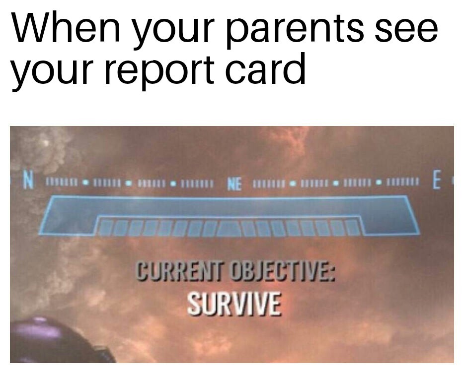 Report card - Meme by Devilmeme :) Memedroid