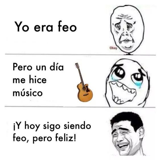 el título se hizo músico :') - Meme subido por Alejo2223 :) Memedroid