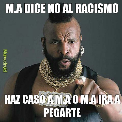 El título dijo no al racismo by Elchino_telible1 - Meme subido por ...
