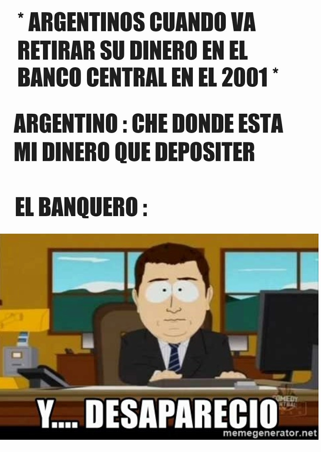 Políticos : quien robaría el dinero de un ciudadano ejemplar - Meme ...