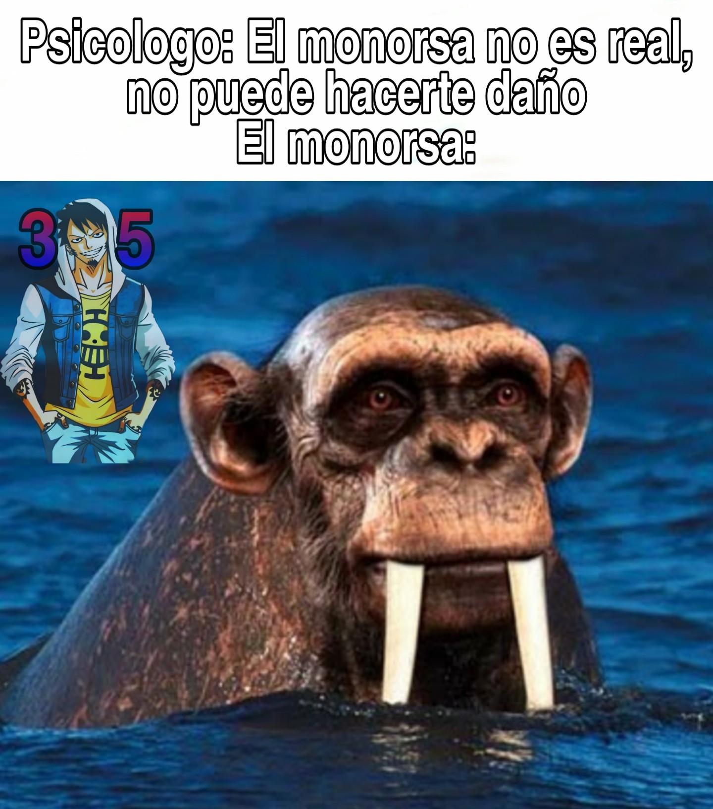 Trauma mitad mono mitad morsa - Meme subido por JLPP35 :) Memedroid