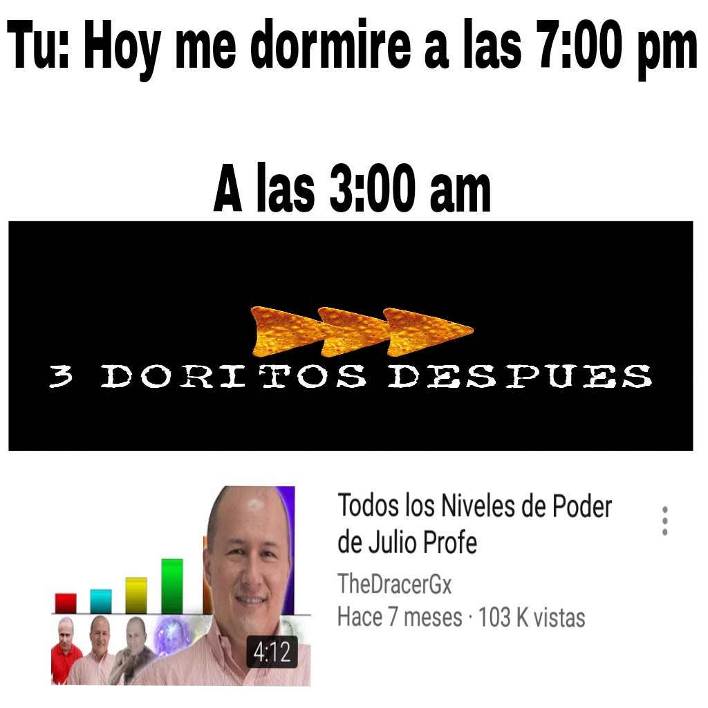 Julio profe ya tiene hasta el ultra instinto - Meme by Johnn117GL ...