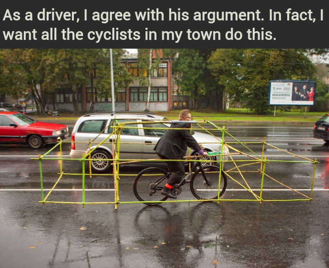 Cyclist - Meme by soydolphin :) Memedroid