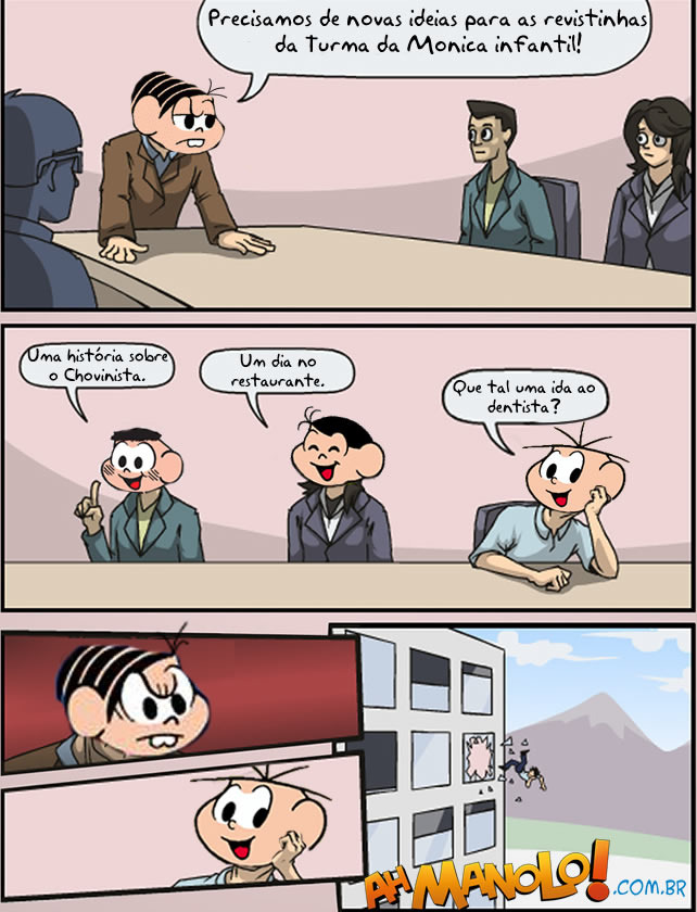 Se ferrou cebolinha! - Meme by memezando :) Memedroid