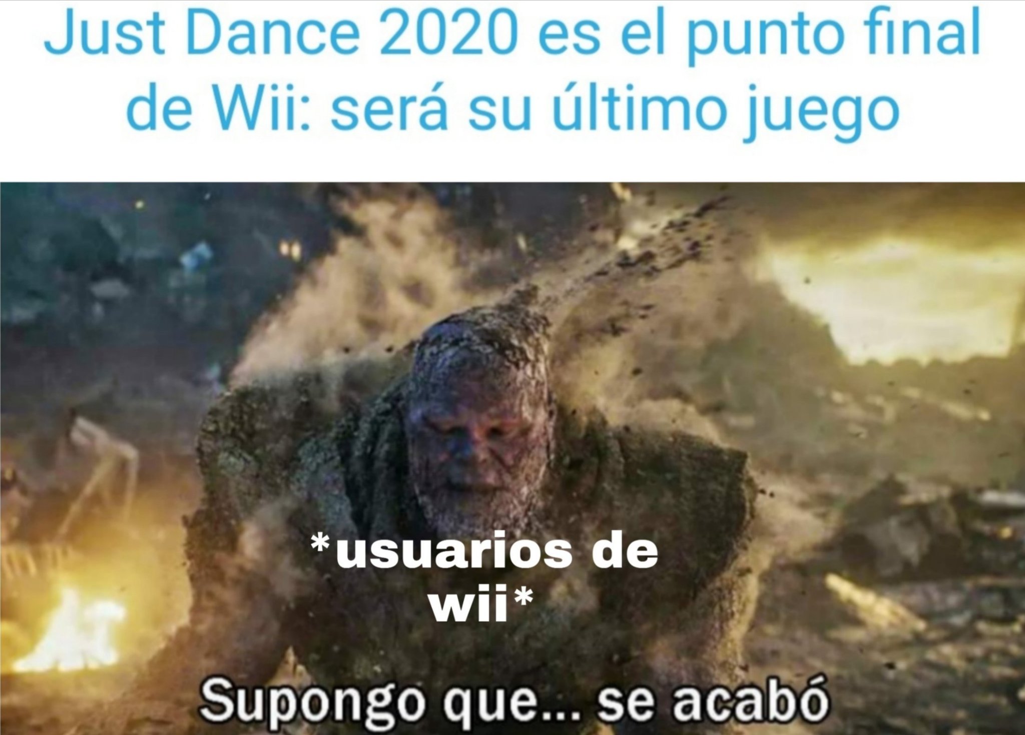 Es el fin - Meme subido por TELITAAAAHHH :) Memedroid