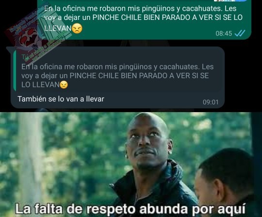 La falta de respeto abunda por aquí... - Meme subido por Ivanderegreso ...