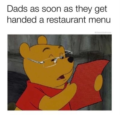Restaurant menu - Meme by ZiggyStarburst :) Memedroid