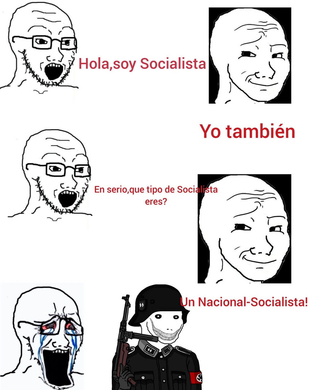 Meme muy inteligente de ideologías - Meme subido por ShootyMcXbox ...
