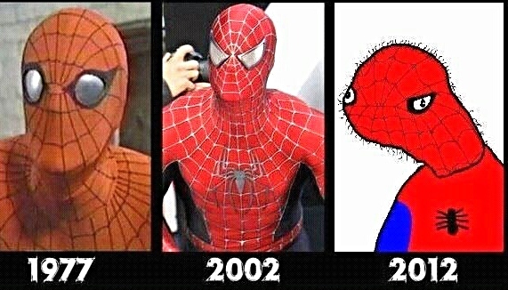 spidy evolution - Meme by Ct_7567 :) Memedroid