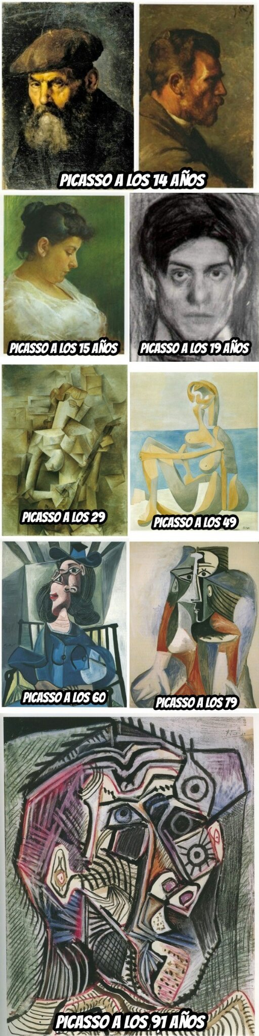 ¿Qué le pasó a Picasso? - Meme subido por tripleh13 :) Memedroid