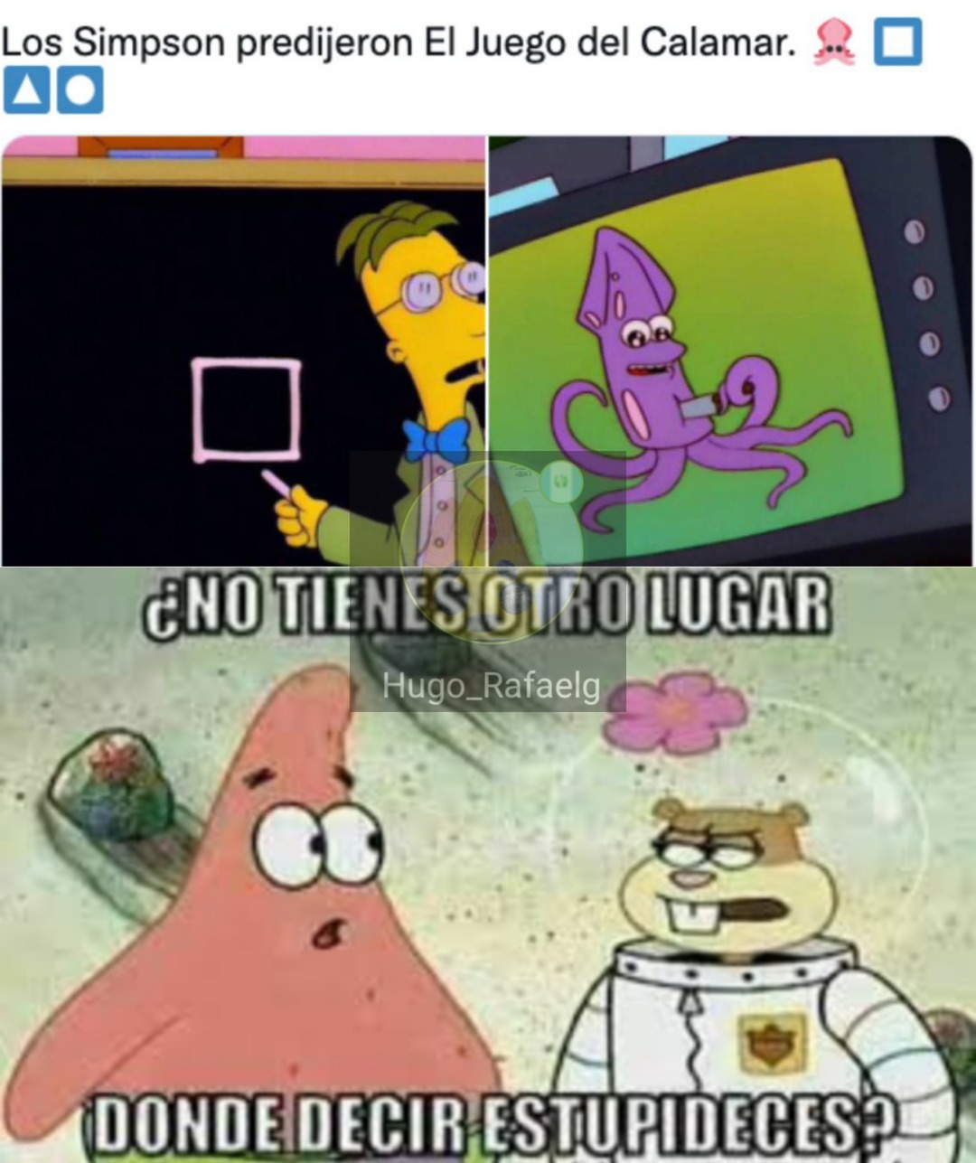 El juego del calamar dónde abren calamares nose - Meme subido por Hugo ...