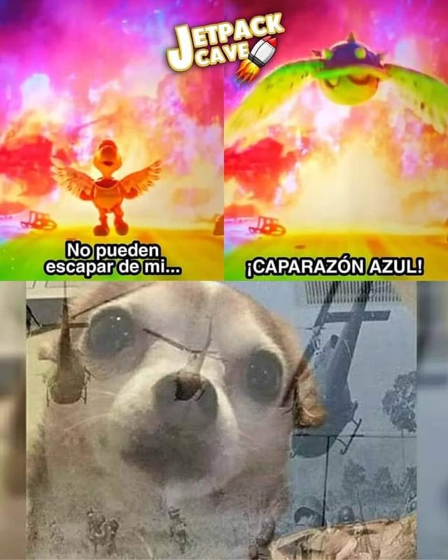 Caparazón Azul - Meme subido por MENAVK :) Memedroid