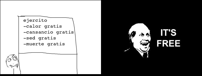 Es gratis - Meme subido por juanito1234 :) Memedroid