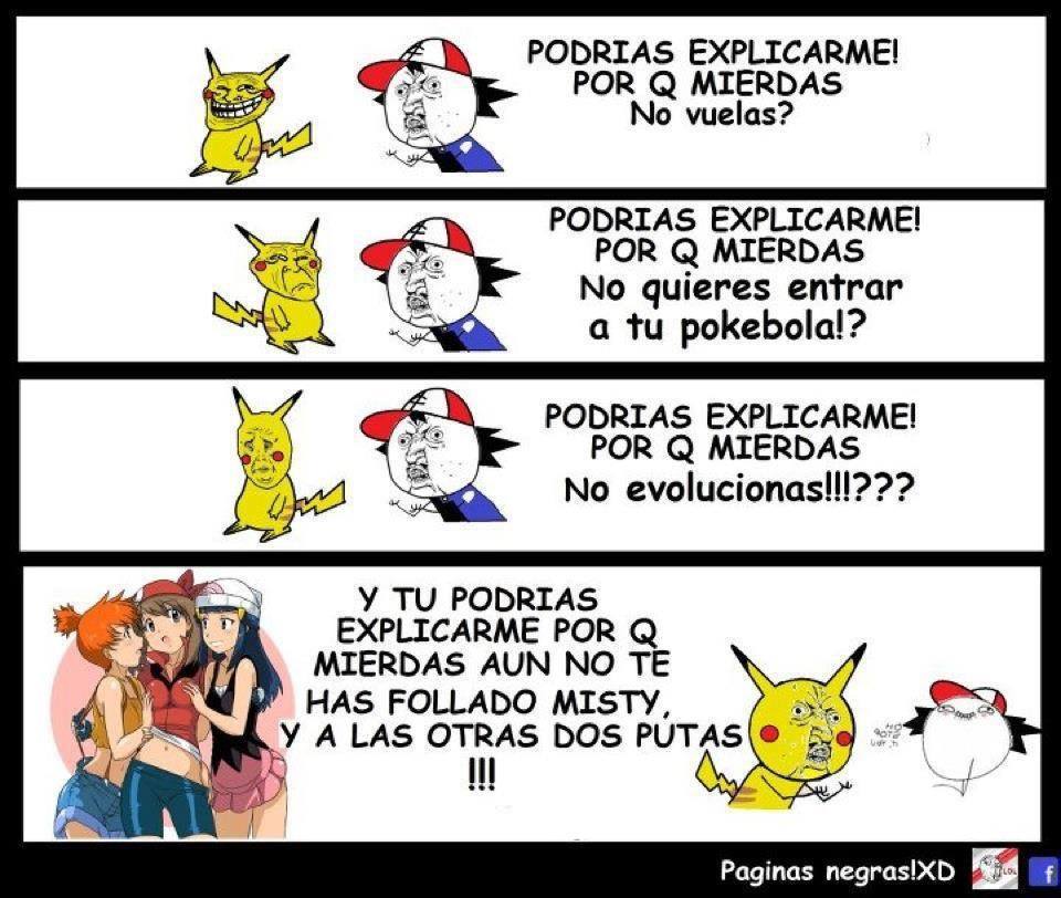 pikachu si sabe xD - Meme subido por jason1861 :) Memedroid