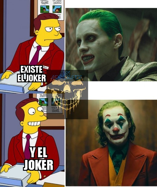 Wow este Joker es mejor - Meme subido por Adricriper :) Memedroid