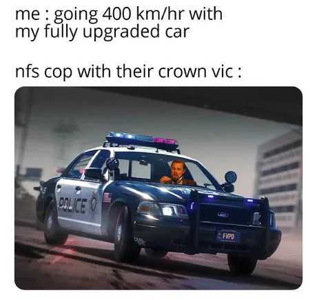 Yeah. It's unreal. If you can afford that car, you're untouchable by ...