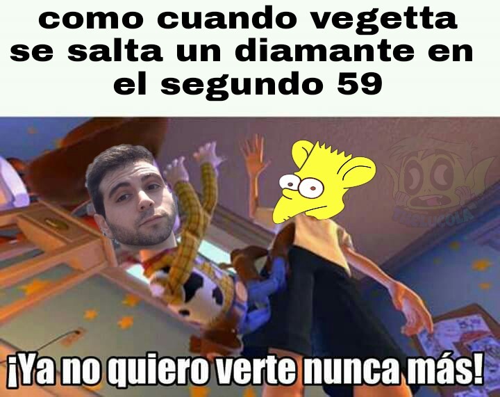 No quiero verte nunca mas! >B( - Meme subido por TheLuC0la :) Memedroid