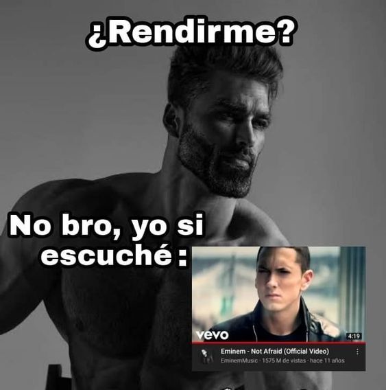 gigachads escuchan eminem - Meme by MariofromCanarias :) Memedroid