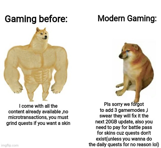 Gaming before vs Now - Meme subido por RoboSheepz :) Memedroid