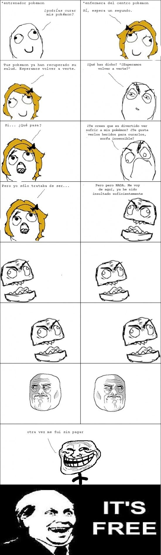 It's free!!!! - Meme subido por DanWell :) Memedroid