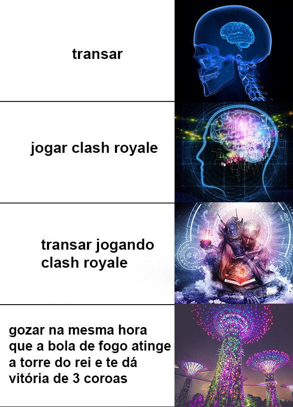a ideia é boa mas me pergunto se quem joga CR transa.... - Meme by ...