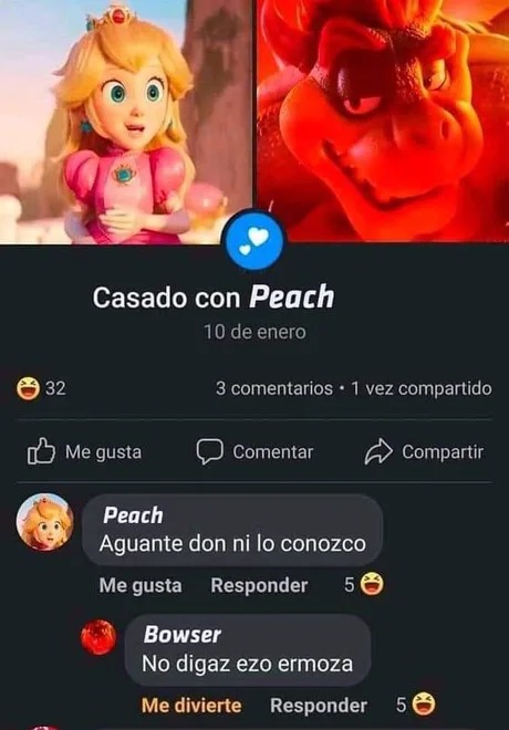 Peach Bowser Memes The Best Princess Peach Memes :) Memedroid