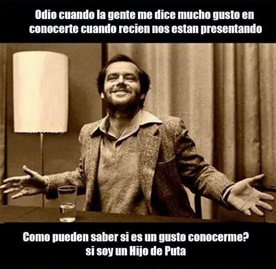 Encantado - Meme subido por luison388 :) Memedroid