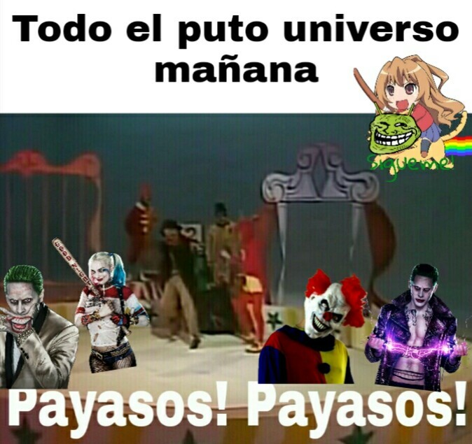 Payasos! xD - Meme subido por alexistenison :) Memedroid