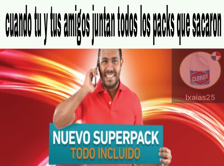 El titulo fue a ver el super pack - Meme subido por Ixaias25 :) Memedroid