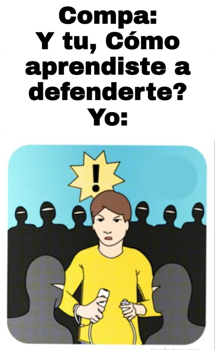 Defensa personal - Meme subido por Lukid03 :) Memedroid