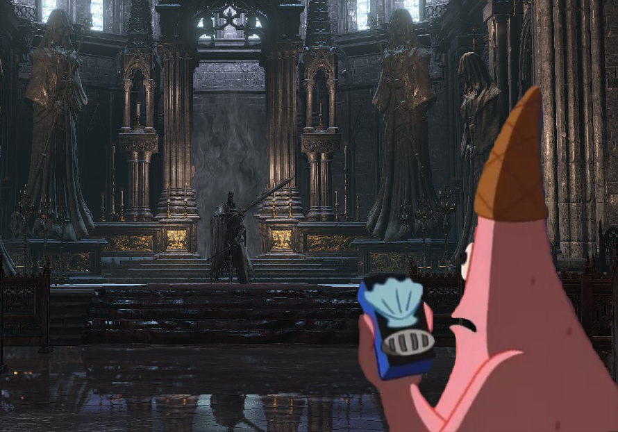 He's just standing there... Menacingly... - Meme subido por Volibear ...