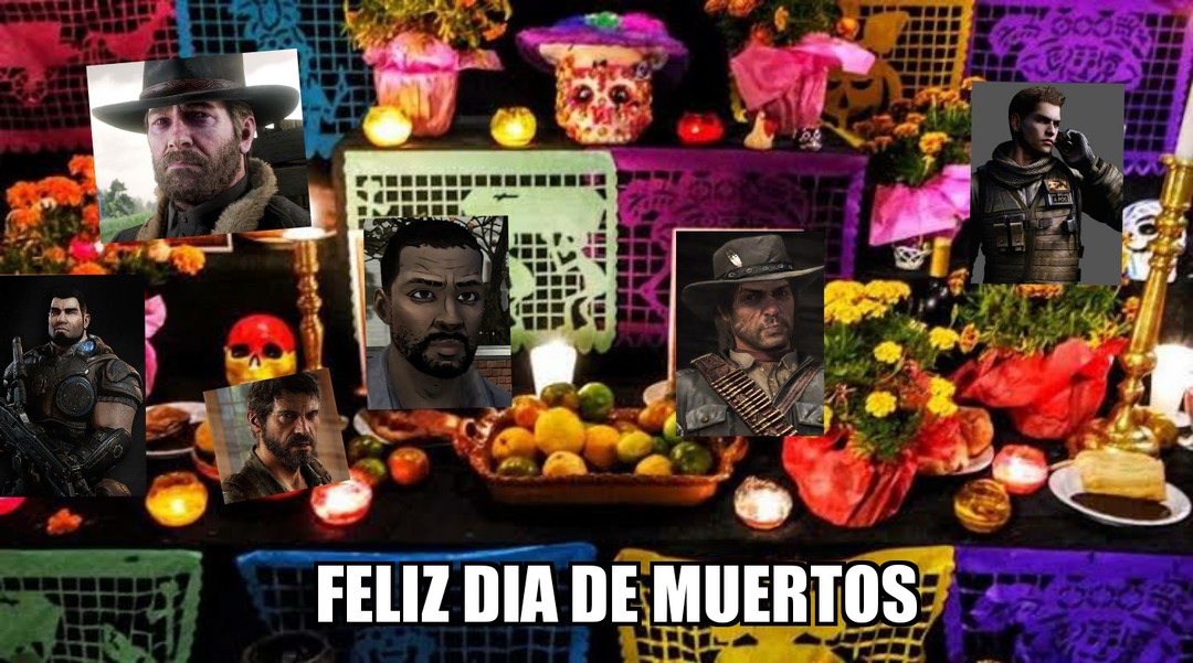 Feliz dia de muertos - Meme subido por Vergiales31 :) Memedroid