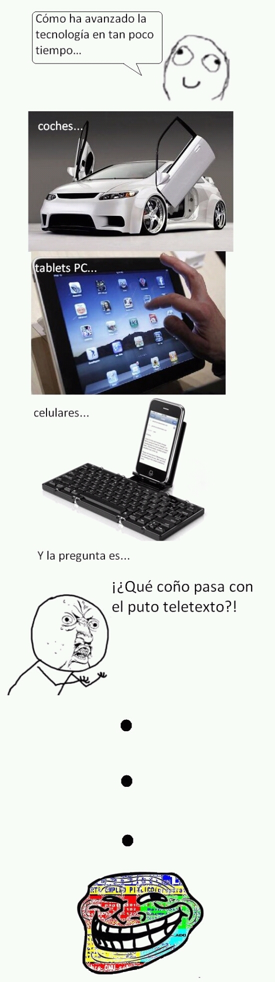 Como ha crecido la tecnologia, bueno no todo - Meme subido por ...